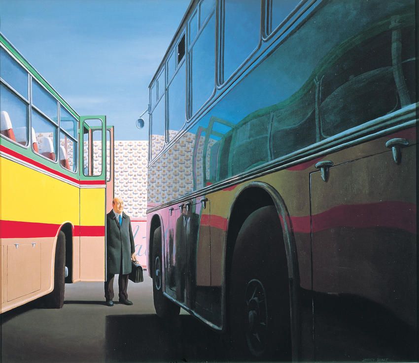 Artist Jeffrey Smart, Born Adelaide, Australia 1921 – Died Arezzo ...