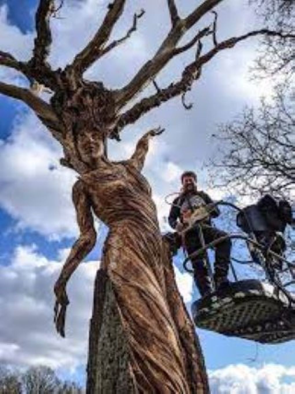 Wonderful woodwork in Wales!