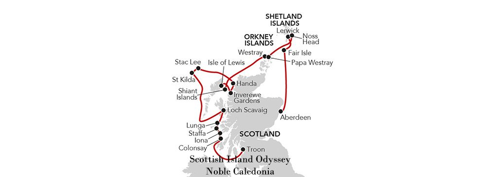 Journey around the Scottish islands: Introduction