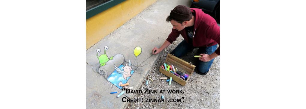 The latest from David Zinn.....