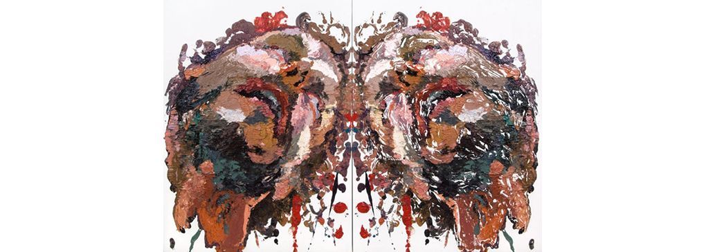 Ben Quilty's Rorschach Works