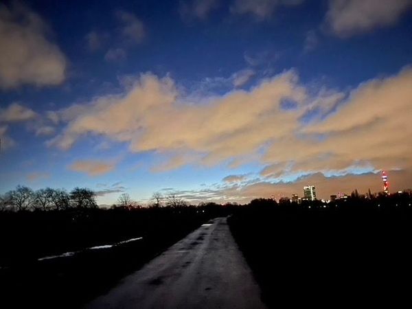 London in the morning light reveals a treasure